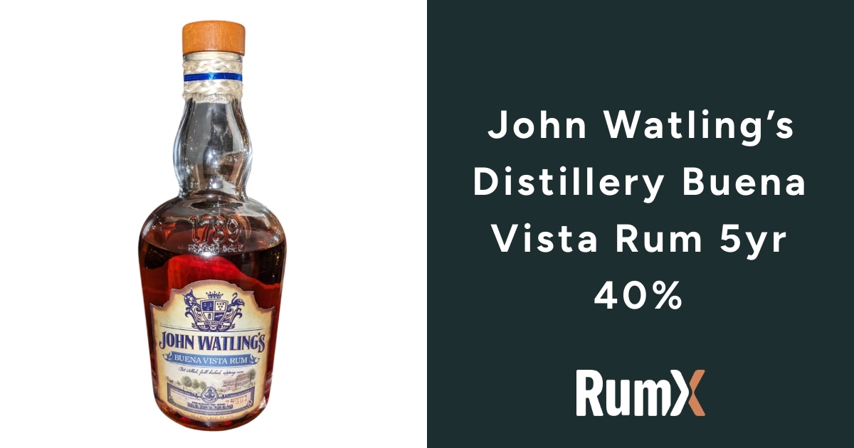 John Watling’s Distillery Buena Vista Rum | RX6438 | RumX