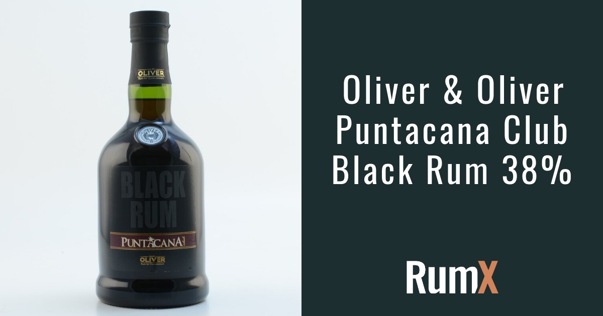 Oliver & Oliver Puntacana Club Black Rum 38% | RumX