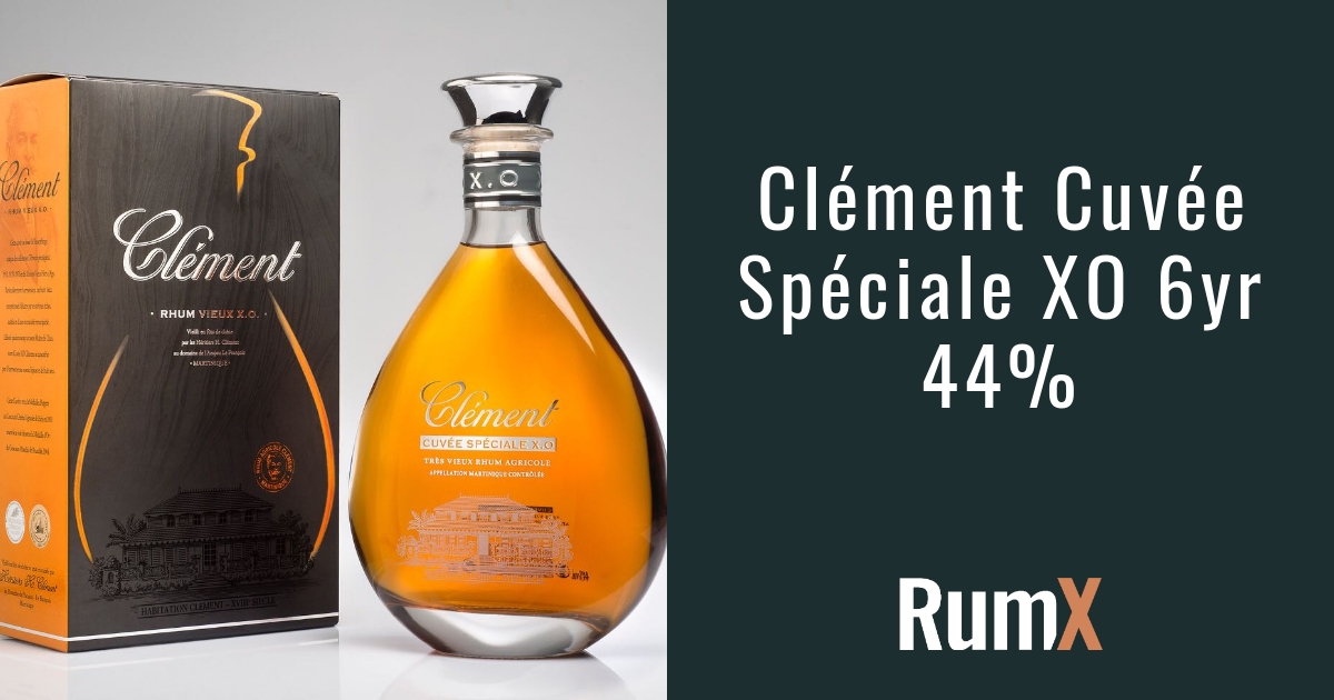 Clément Cuvée Spéciale XO 6yr - 48yr 44% | RumX