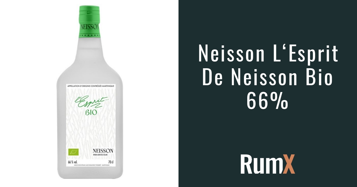 Neisson L‘Esprit De Neisson Bio 66% | RumX