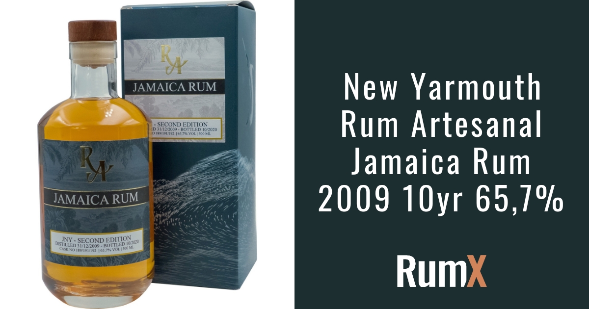 New Yarmouth Rum Artesanal Jamaica Rum 2009 10yr 65,7% | RumX