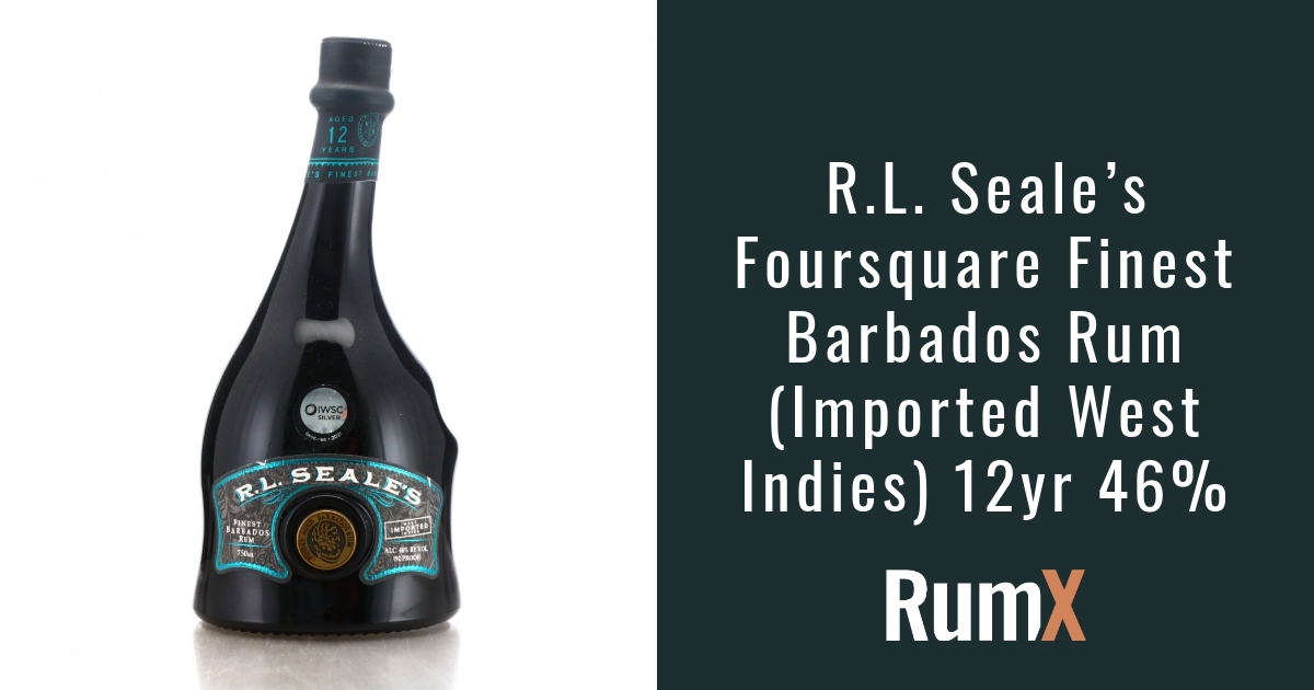R.L. Seale’s Foursquare Finest Barbados Rum (Imported West Indies ...