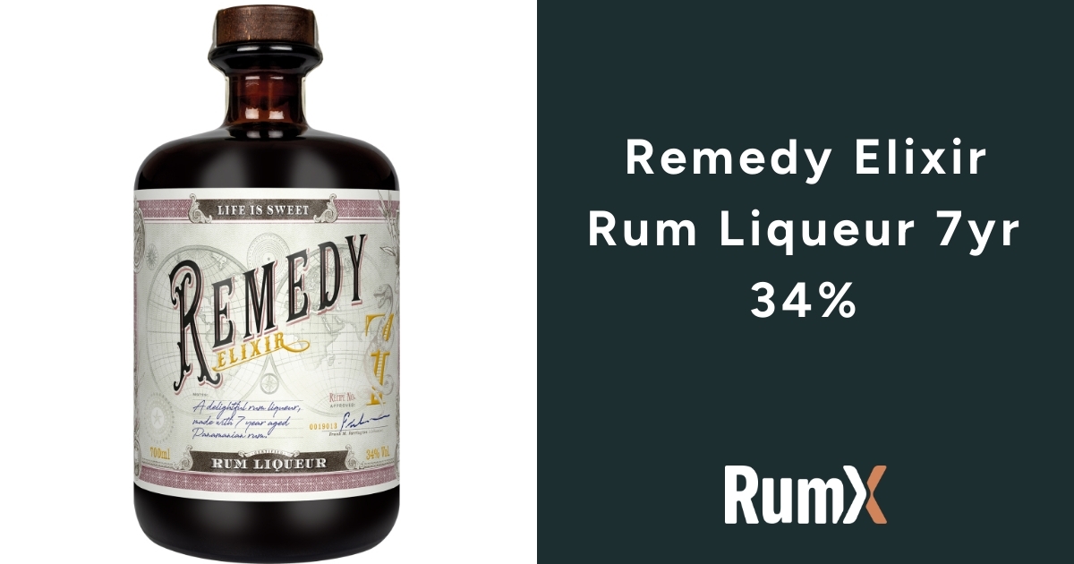 Remedy Elixir Rum Liqueur | RX6719 | RumX