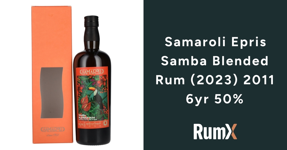 Samaroli Epris Samba Blended Rum (2023) 2011 6yr 50% | RumX