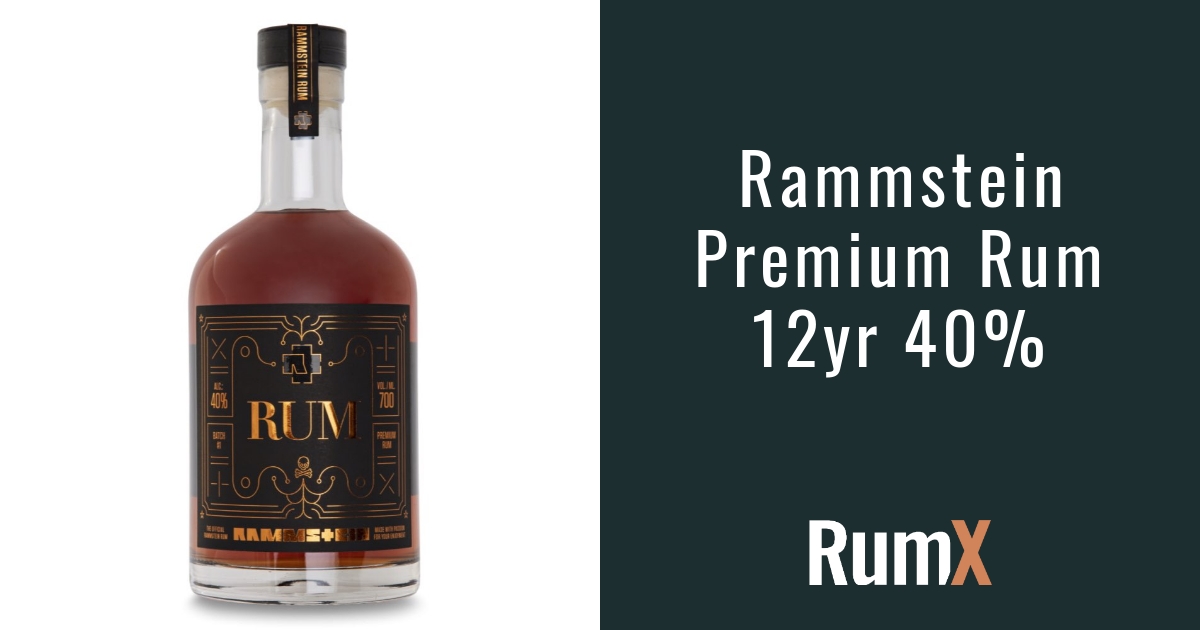 Rammstein Rum 12yr 40% | RumX