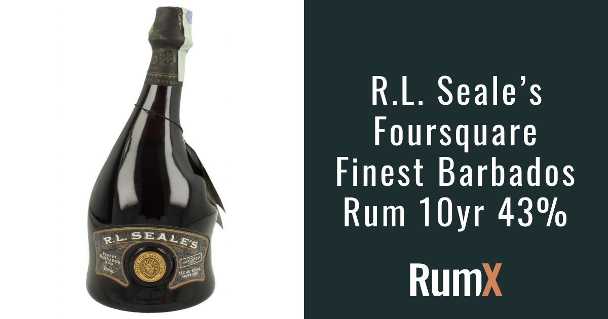 R.L. Seale’s Foursquare Finest Barbados Rum 10yr 43% | RumX