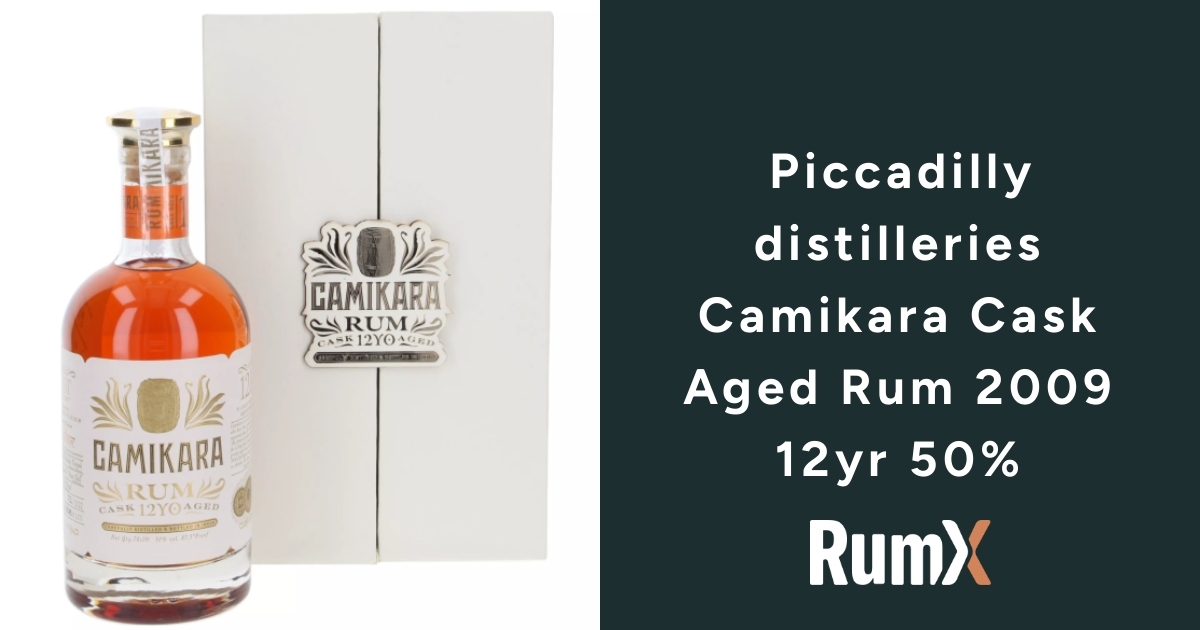 Piccadilly distilleries Camikara Cask Aged Rum 2009 | RX15756 | RumX