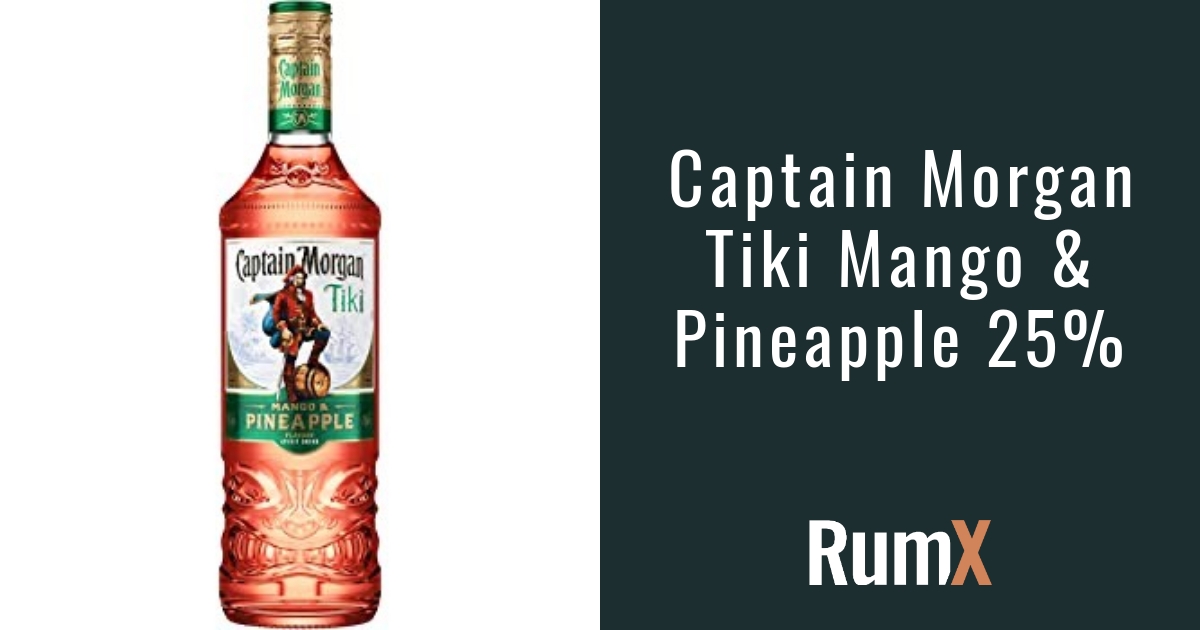 Captain Morgan Tiki Mango & Pineapple 25% | RumX