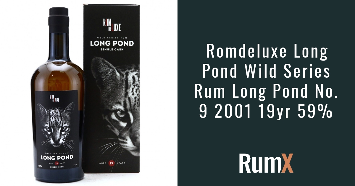 Romdeluxe Long Pond Wild Series Rum Long Pond No. 9 | RX7133 | RumX