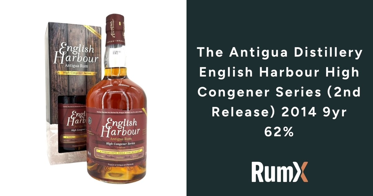 The Antigua Distillery English Harbour High Congener Series (2nd ...