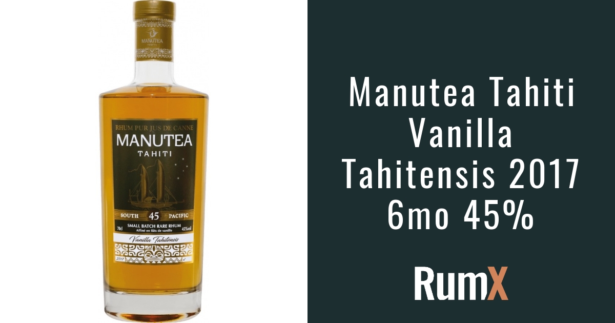 Manutea Tahiti Vanilla Tahitensis | RX1528 | RumX