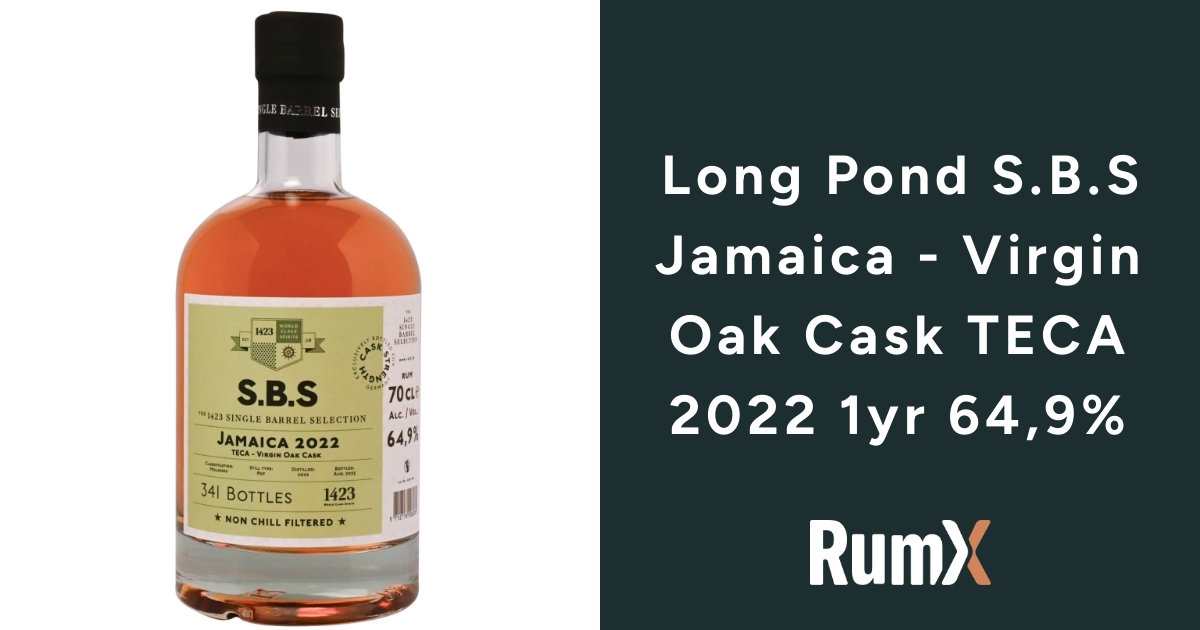 Long Pond S.B.S Jamaica - Virgin Oak Cask TECA | RX17237 | RumX
