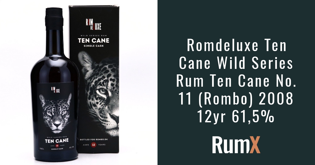 Romdeluxe Ten Cane Wild Series Rum Ten Cane No. 11 (Rombo) | RX8846 | RumX