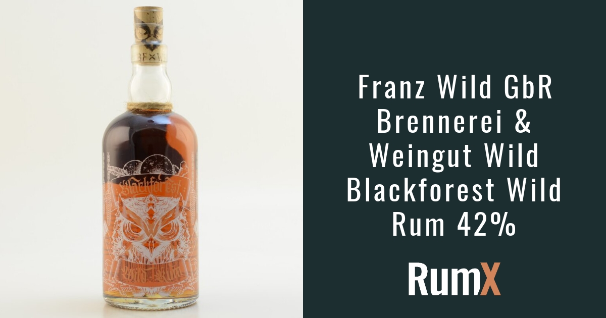 Franz Wild GbR Brennerei & Weingut Wild Blackforest Wild Rum 42% | RumX