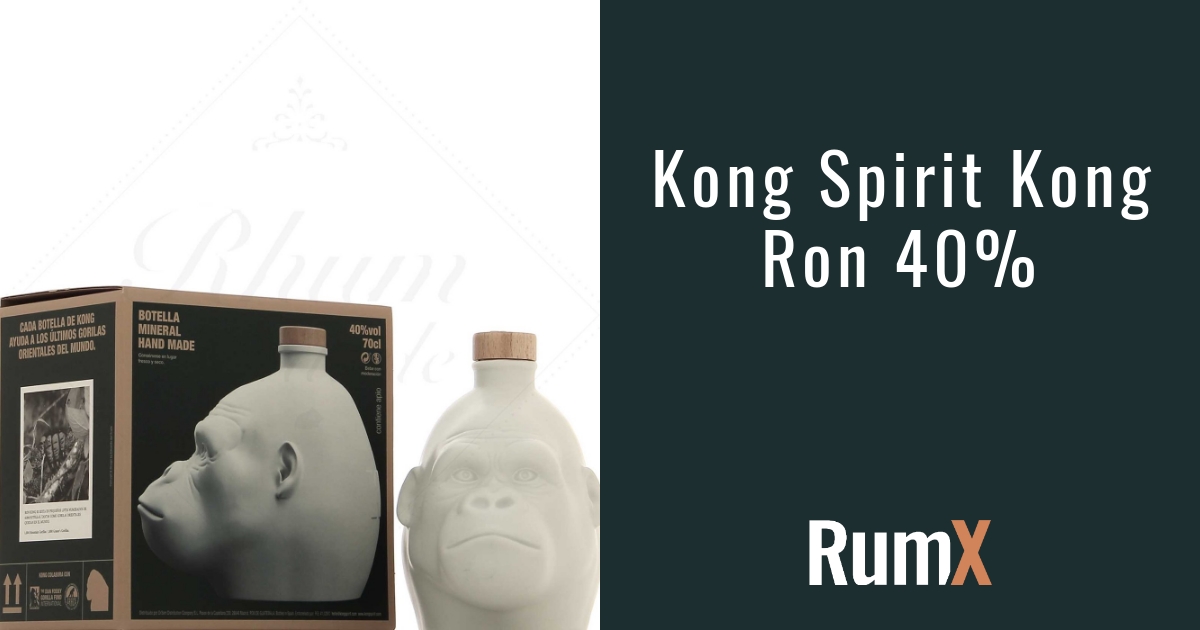 Kong Spirit Kong Ron 40% | RumX