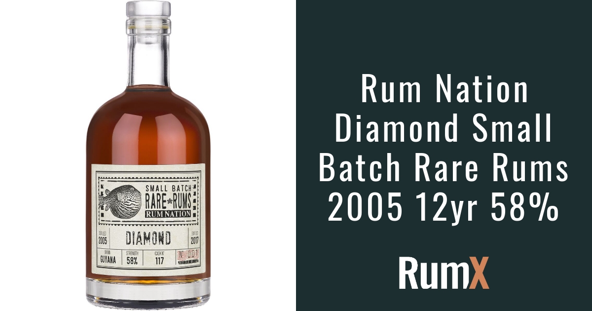 Rum Nation Diamond Small Batch Rare Rums 2005 | RX3586 | RumX