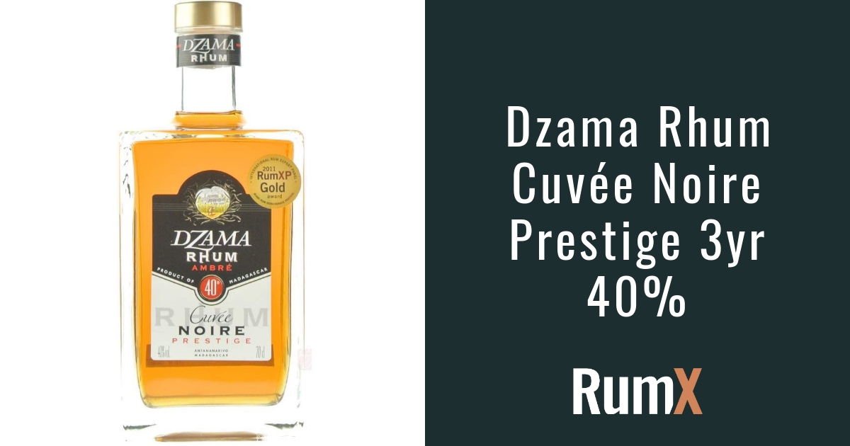 Dzama Rhum Cuvée Noire Prestige | RX234 | RumX