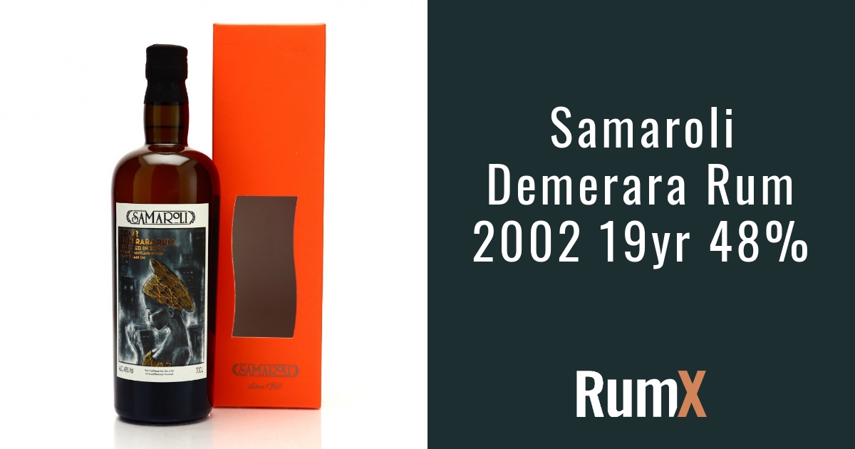 Samaroli Demerara Rum 2002 19yr 48% | RumX