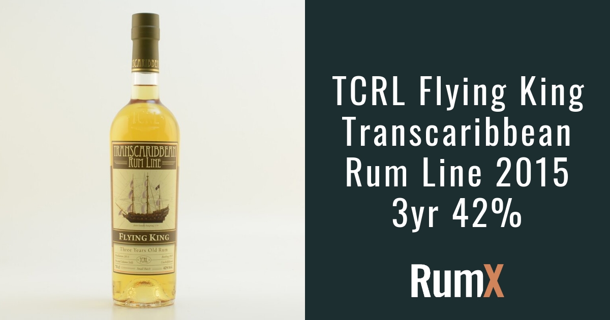 TCRL Flying King Transcaribbean Rum Line 2015 3yr 42% | RumX