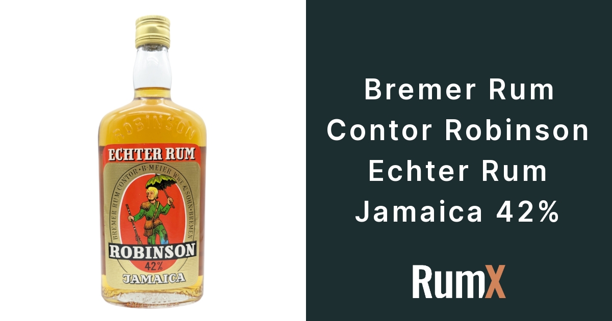 Bremer Rum Contor Robinson Echter Rum Jamaica | RX16499 | RumX