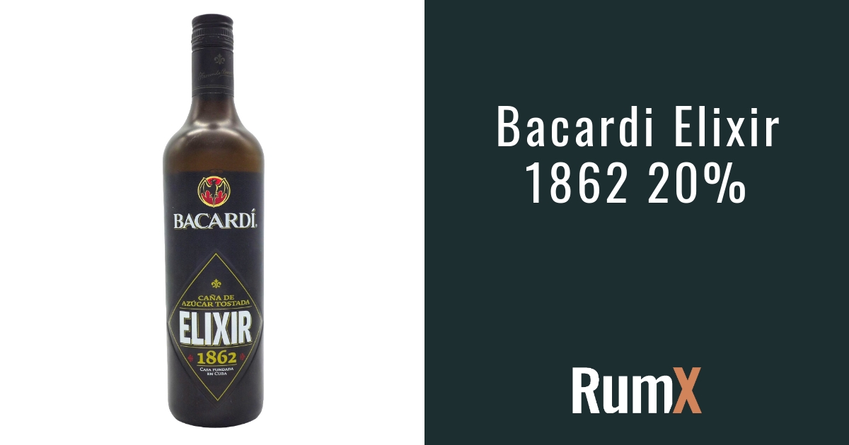 Bacardi Elixir 1862 20% | RumX