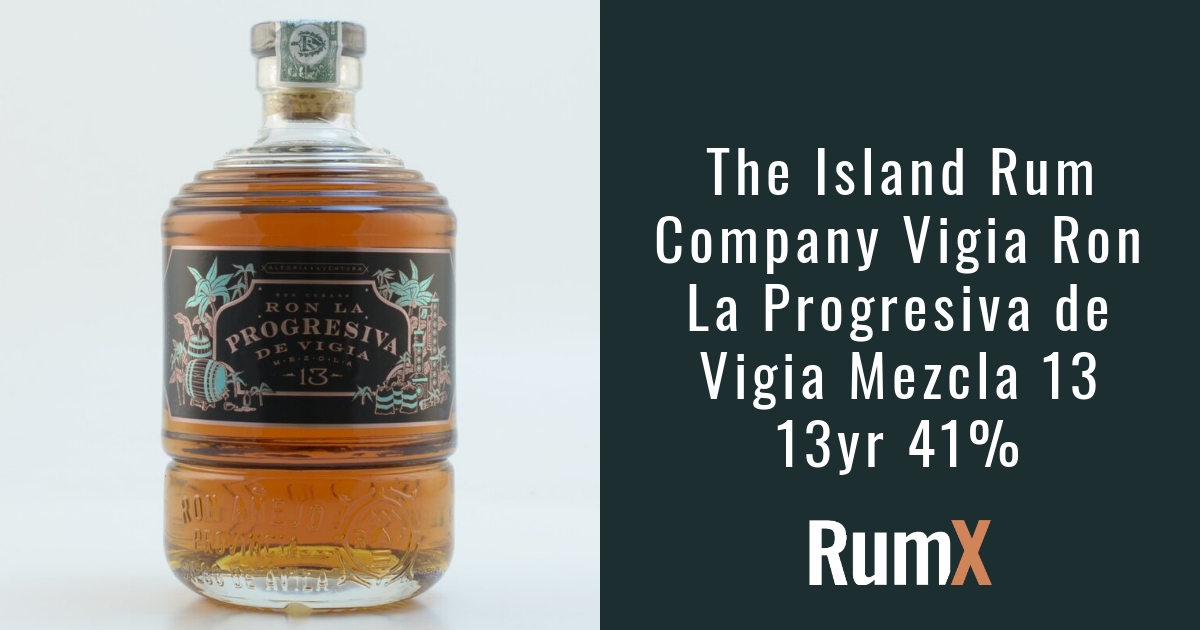 The Island Rum Company Vigia Ron La Progresiva de Vigia Mezcla 13 13yr ...