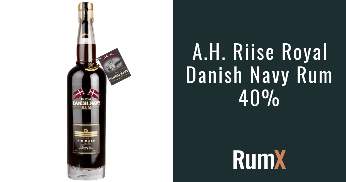 A.H. Riise Royal Danish Navy Rum | RX172 | RumX