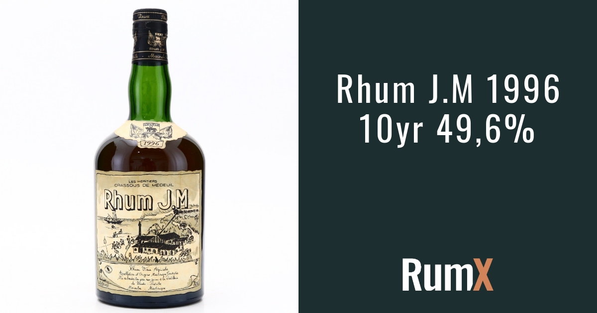 Rhum J.M 1996 | RX3444 | RumX