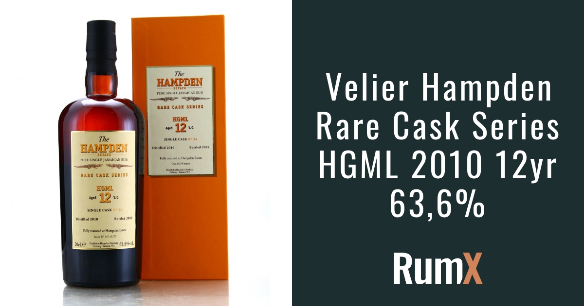 Velier Hampden Rare Cask Series HGML 2010 | RX13402 | RumX
