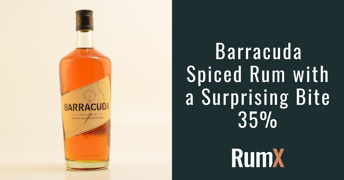 Barracuda Spiced Rum with a Surprising Bite | RX6074 | RumX
