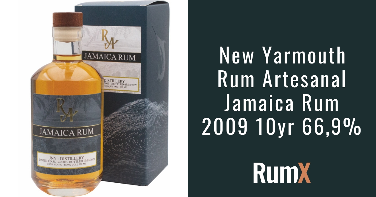 New Yarmouth RA Jamaica Rum 2009 | RX423 | RumX
