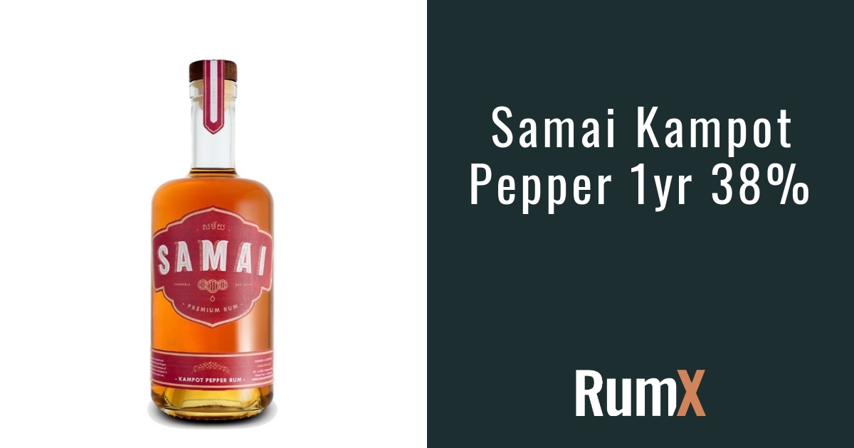 Samai Kampot Pepper 41% | RumX