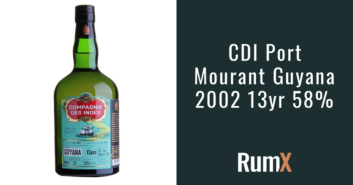 CDI Port Mourant Guyana 2002 | RX640 | RumX