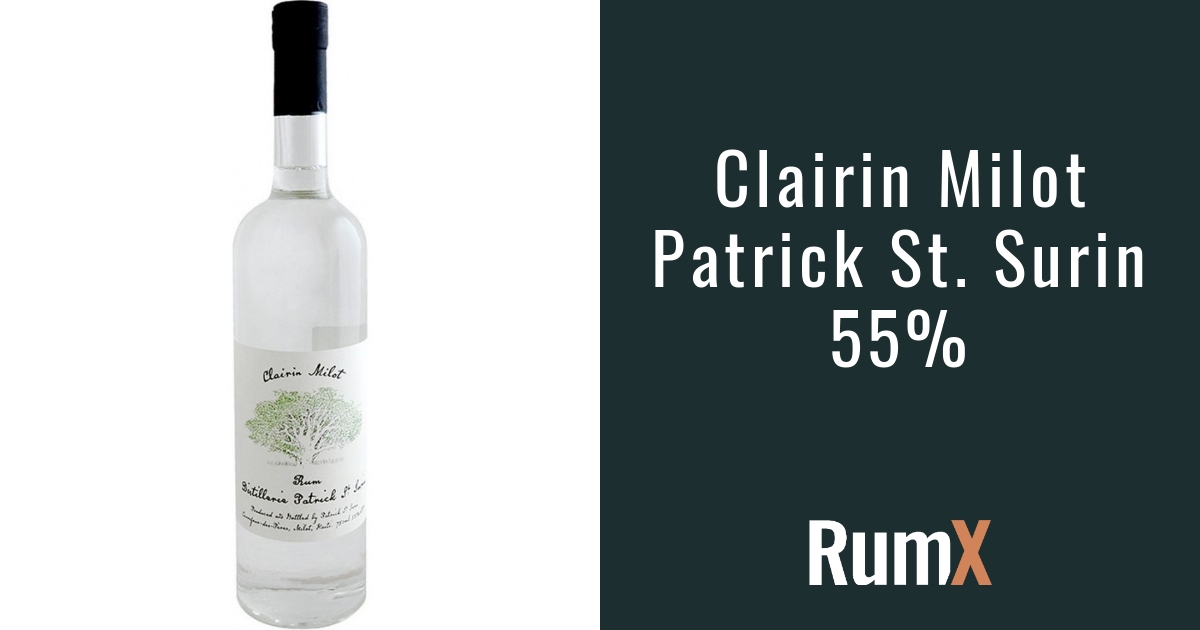 Clairin Milot Patrick St. Surin 55% | RumX