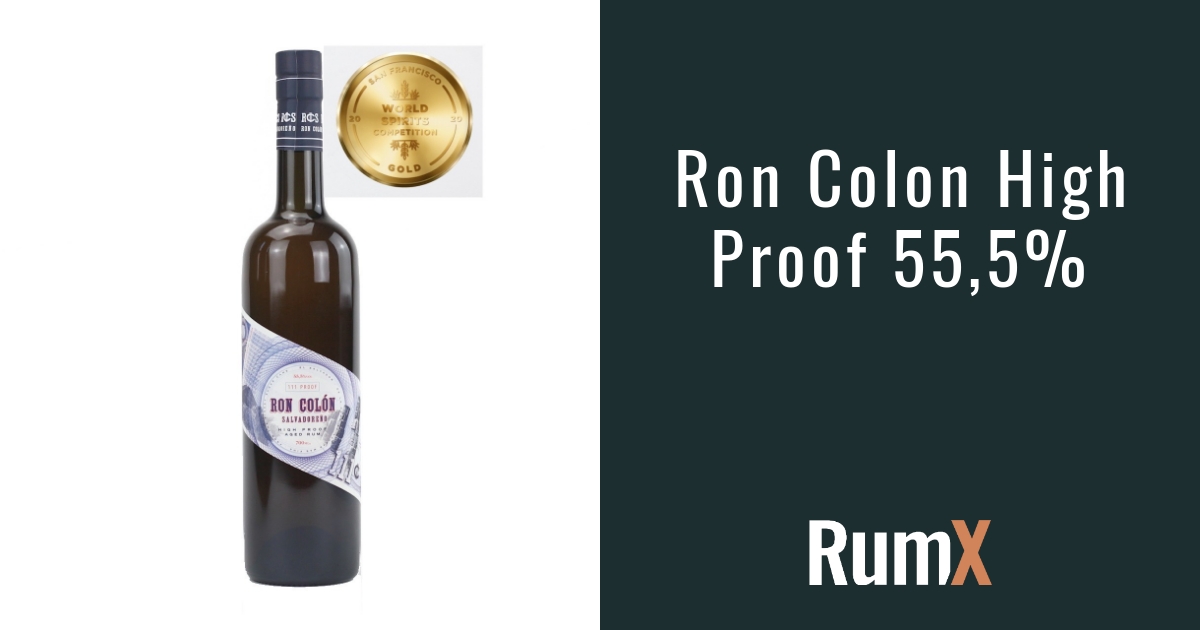 Ron Colon High Proof 55,5% | RumX