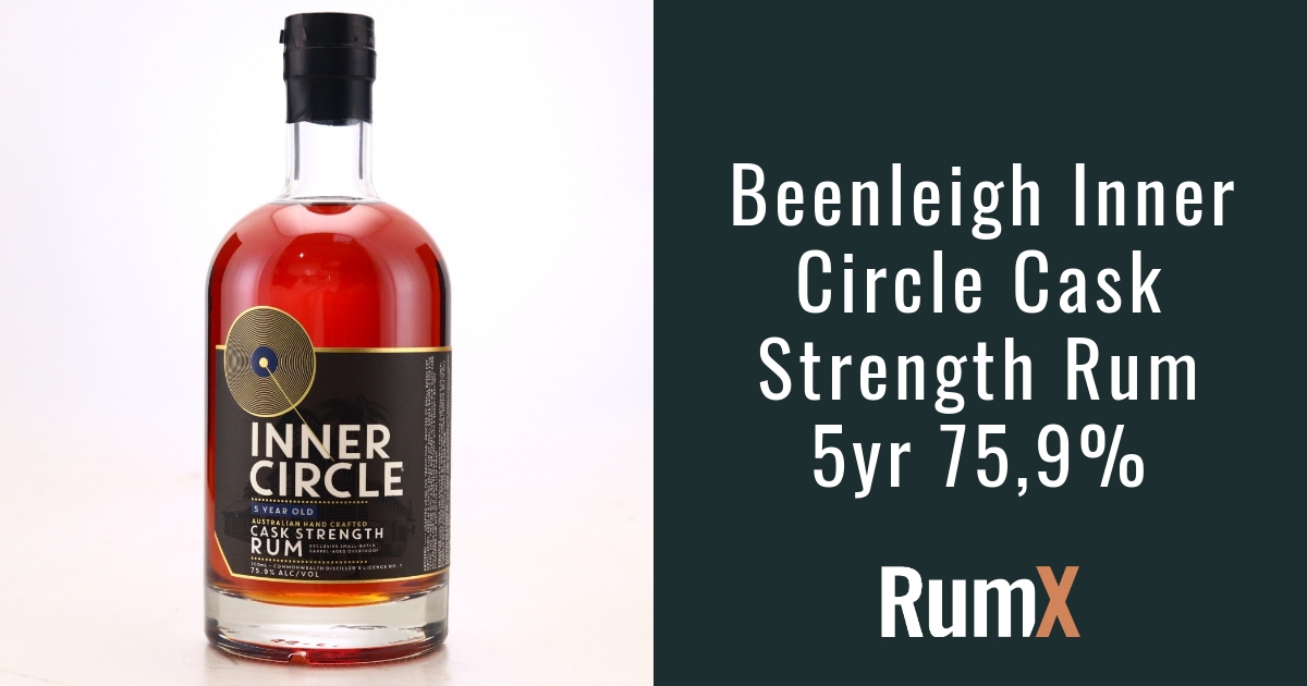 Beenleigh Inner Circle Cask Strength Rum 5yr 75,9% | RumX