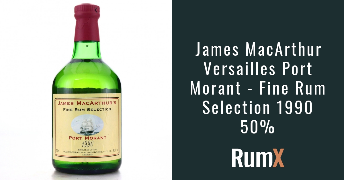 James MacArthur Versailles Port Morant - Fine Rum Selection | RX3696 | RumX