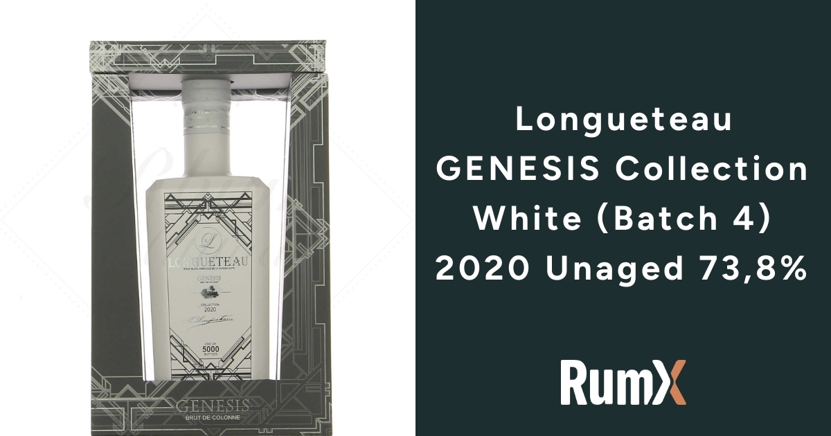 Longueteau GENESIS Collection White (Batch 4) | RX16619 | RumX