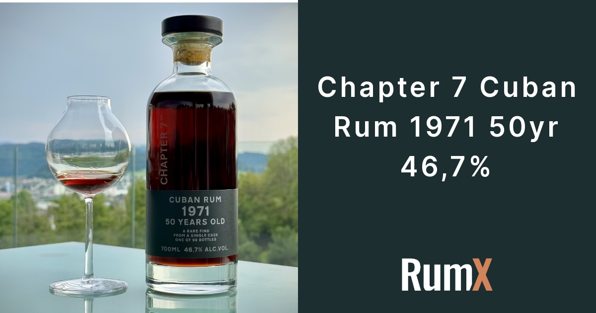 Chapter 7 Cuban Rum 1971 | RX16876 | RumX