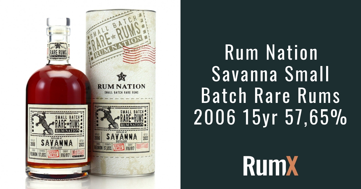 Rum Nation Savanna Small Batch Rare Rums | RX13525 | RumX