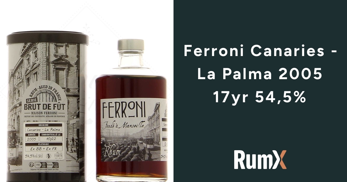 Ferroni Canaries - La Palma 2005 | RX14089 | RumX