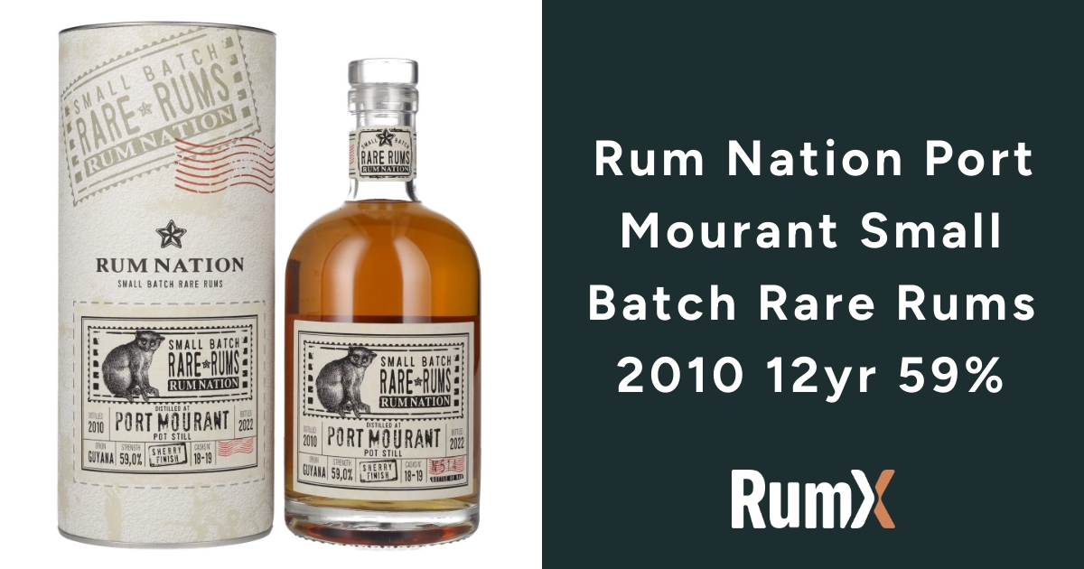 Rum Nation Port Mourant Small Batch Rare Rums | RX13526 | RumX
